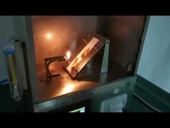 Teste vertical da inflamabilidade BS2782, instrumento da propagação do fogo da MVR de MFR