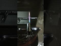 Industrial Flame Test Chamber For Wire / Cable 0-160kPa 200W