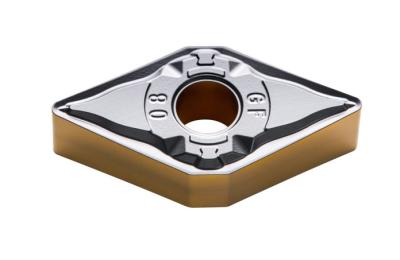China DNMG-GF 55° Rhombic Finishing Turning Insert with GF Chipbreaker for Precision Steel Machining for sale