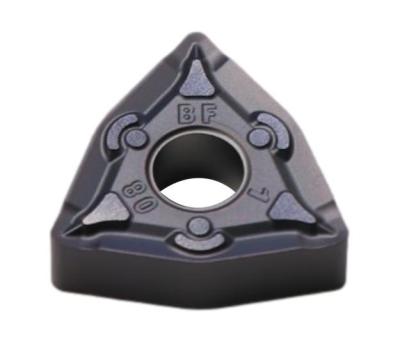 China BF Chipbreaker WNMG Turning Insert for Finishing Stainless Steel 80° Hexagonal Turning Insert for sale