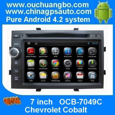 China Android multimedia system Chevrolet Cobalt with steering wheel control TV radio OCB-7049C for sale