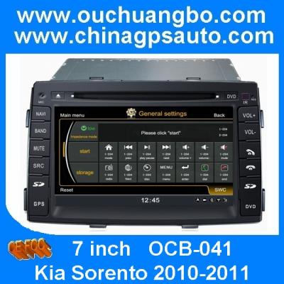 China Ouchuangbo HD Screen S100 Platform for Kia Sorento 2010-2011 Stereo GPS Player Navigation System OCB-041 for sale