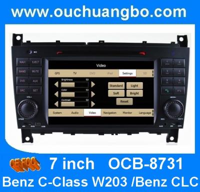 China Mercedes Benz C-Class W203 /Benz CLC car audio player radio bluetooth RDS OCB-8731 for sale