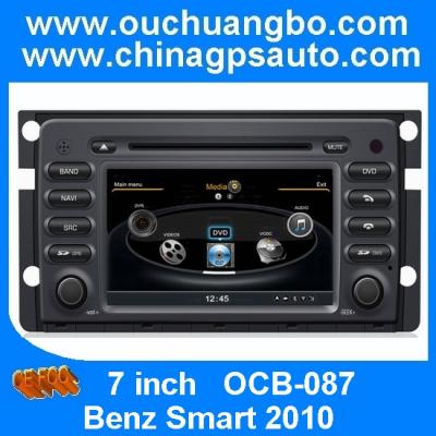 China Ouchuangbo A8 Chipset 3G WiFi Car DVD Audio Video Player GPS Radio Bluetooth S100 1G CPU for Mercedes Benz Smart 2010 for sale