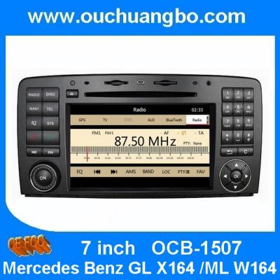 China Ouchuangbo Car Radio Multimedia Stereo DVD System for Mercedes Benz GL X164 /ML W164 GPS iPod USB TV RDS OCB-1507 for sale
