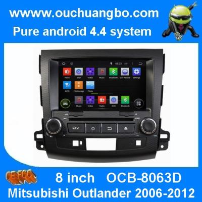 China Ouchuangbo Auto Stereo DVD Multimedia Kit for Mitsubishi Outlander 2006-2012 Android 4.4 R for sale
