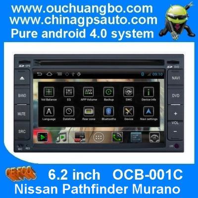 China Ouchuangbo Car Radio GPS Navi Android 4.0 for Nissan Pathfinder /Murano with 3G Wifi Audio Stereo S150 System OCB-001C for sale