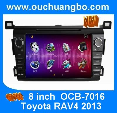 China Car Multimedia Stereo Headunit Autoradio Sat Nav Navigation for Toyota RAV4 2013 wholesaler price OCB-7016 for sale