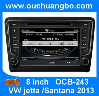 China Ouchuangbo multimedia radio DVD GPS for S100 platform Volkswagen jetta/Santana 2013 for sale
