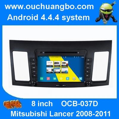China Ouchuangbo S160 Mitsubishi Lancer 2008-2011 audio DVD navi android 4.4 OS BT swc AUX USB for sale