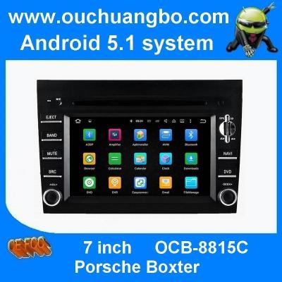 China Ouchuangbo car dvd navi android 5.1 for Porsche BOXTER  CAYMAN 911 with capacitance  touch screen HD 1080 wifi for sale