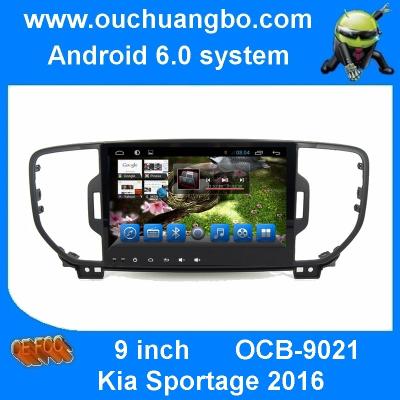 China Ouchuangbo car stereo gps navigation for Kia Sportage 2016 with android 6.0 MP5 /MP3 /MP2 /AAC /OGG /RA /WAV /FLAC /APE for sale