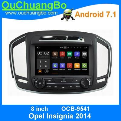 China Ouchuangbo car radio player android 7.1 system for Opel Insignia 2014 with wifi 3g SWC USB calculator DDR3 2GB for sale