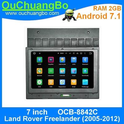 China Ouchuangbo car radio gps nav android 7.1 for Land Rover Freelander (2005-2012) with JPEG /GIF /PNG /BMP file HD video for sale