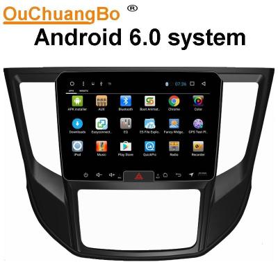 China Ouchuangbo car radio capacitance multiple touch screen android 6.0 for Mitsubshi Lander 2017 support bluetooth SWC USB for sale