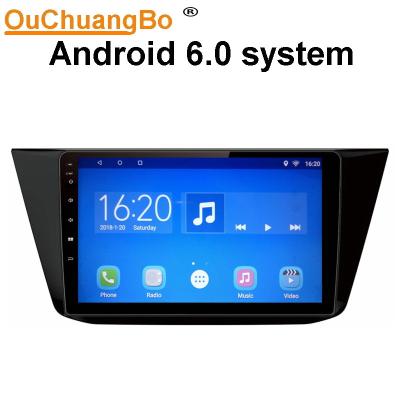 China Ouchuangbo car radio stereo multi android 6.0 for VW Tiguan 2017 with SWC gps navi 1080P Video 4 Cores for sale