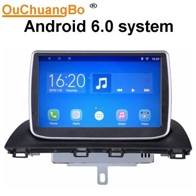 China Ouchuangbo 8 inch car radio android 6.0 for Mazda CX-4 with SWC BT gps navi 1080P Video 4 Cores for sale