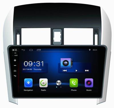 China Ouchuangbo car dvd multimedia android 8.1 for Toyota Corolla 2007-2011 with AUX bluetooth dual zone function for sale