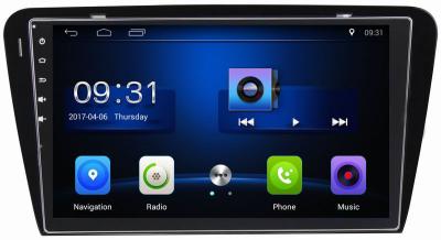 China Ouchuangbo car gps navigation android 8.1 for Skoda Octavia 2015 with DDR3 2GB dual zone wifi bluetooth for sale