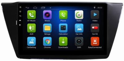 China Ouchuangbo car gps radio dual zone android 8.1for Volkswagen Touran with 4 Core CPU BT SWC USB android phone for sale