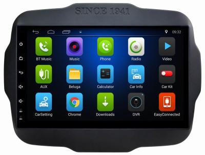 China Ouchuangbo car audio media kit android 8.1 for Jeep Renegade 2016 support USB SWC wifi gps navi dual zone for sale