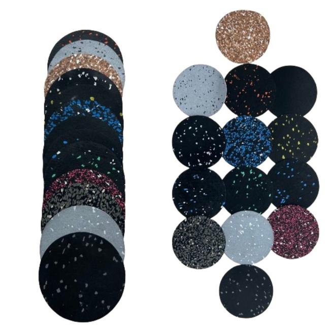 Length Custom-Cut Rubber Flooring Rollers for Indoor and Outdoor Use