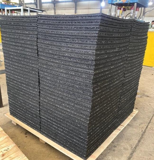 UV Protection Rubber Flooring Mats with Multiple Color EPDM Flecks