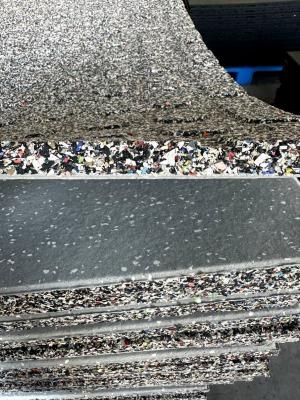 China Recycled Rubber Floor Tiles for Sports and Playground Surface for sale