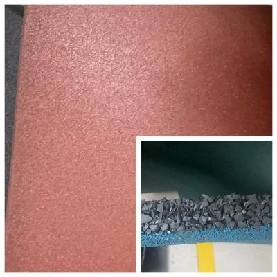 China Pure Color or Black Ground EPDM DOT Outdoor Rubber Floor Tiles with Self-Drainage Channel and Moisture-Resistant Design for sale