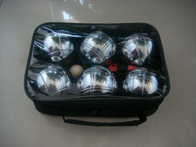 Chine Boule Bocce, ensemble de Petanque, Boules en métal 6 réglés à vendre