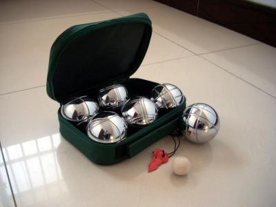 Chine les boules chauds Petanquespel de petanque de bonne qualité de vente stoffen dedans le zak à vendre