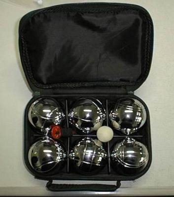 Chine l'ensemble de Jeu De boules d'usine de contrôle, les Boules 6pcs a placé, ensemble de Petanque, 6 boules en métal à vendre
