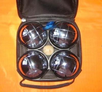 Chine Petanque, boules de Boules, Boules français réglés dans le cas de fermeture éclair à vendre