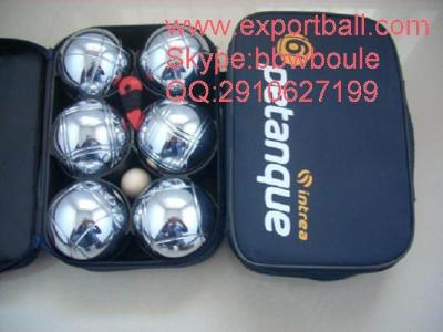 China petanque set in nylon bag with zip for sale