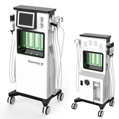 Cina 2MHz la hydra multifunzionale Dermabrasion lavora la stazione termale a macchina di cura di pelle di Aqua Peel Facial dell'ossigeno in vendita