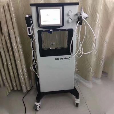 Cina 2MHz la hydra multifunzionale Dermabrasion lavora la stazione termale a macchina di cura di pelle di Aqua Peel Facial dell'ossigeno in vendita
