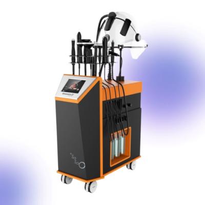 Cina O2 facciale O9 9 della macchina dell'ossigeno di rf in 1 per il dispositivo di rimozione di comedone del corpo e del fronte in vendita