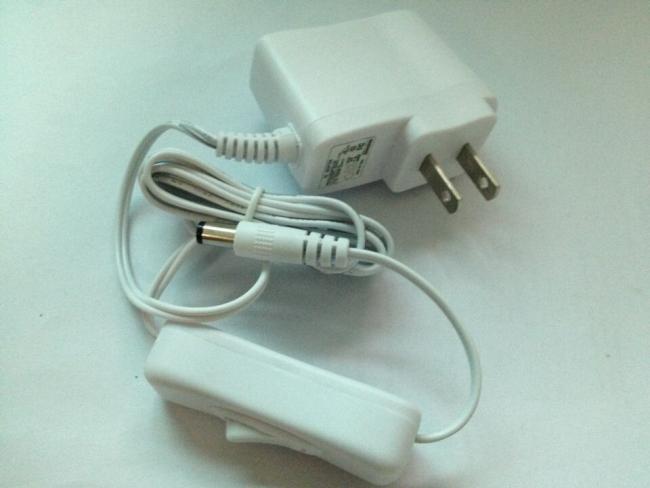 110 - 240v AC 24V 5W adaptor in-line on/off switch
