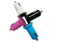 China Dual USB Car Charger 5V 2A 12-24V Input Fast Charging for iPhone iPad for sale