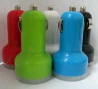 China Dual USB Car Charger 5V 3A Fast Charging for iPhone iPad Samsung Android for sale
