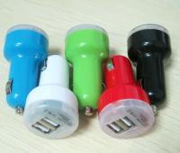 China Dual USB Car Charger 5V 3A Fast Charging for iPhone iPad Samsung Android for sale