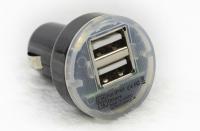 China Dual USB Car Charger 5V 3A Fast Charging for iPhone iPad Samsung Android for sale