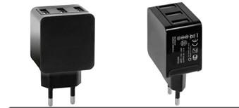 China UL GS PSE mini size three USB Power Adapter for sale