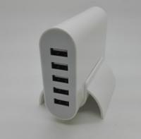China White 5V 6A 5 USB Port Charger Adapter with CE LVD EMC Certificate for sale