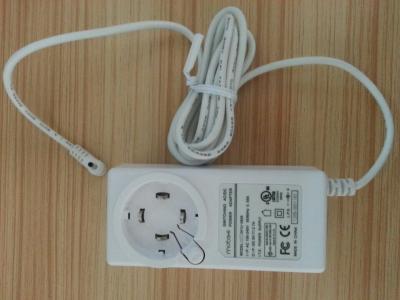 China internationa branco da certificação do CE RCM BS1363 do FCC PSE GS do UL do adaptador da alimentação de DC da cor 12v 1A à venda