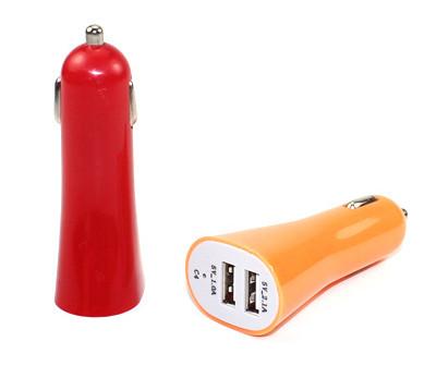 China Hot Selling 2-port USB Car Charger, for iphone 6 Portable Charger, Car charger for sale