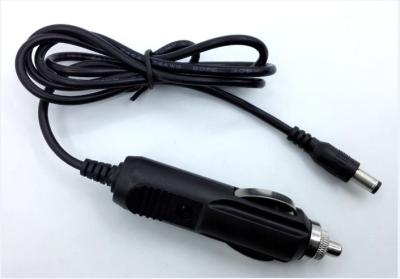 12V1A Car Vehicle Charger with cable 1.2m 1.5m 1.8m dc cable  5.5*2.1*10mm dc jack plug