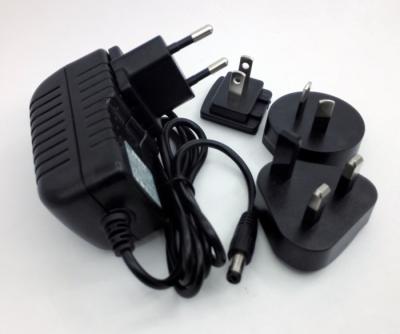 12V 2.5A Interchangeable power supply