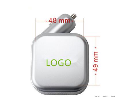 China 2 in 1 smart car charger with travel charger smart car cahreger for phone ipad for sale