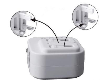 China 2 in 1 smart car charger with travel charger smart car cahreger for phone ipad for sale